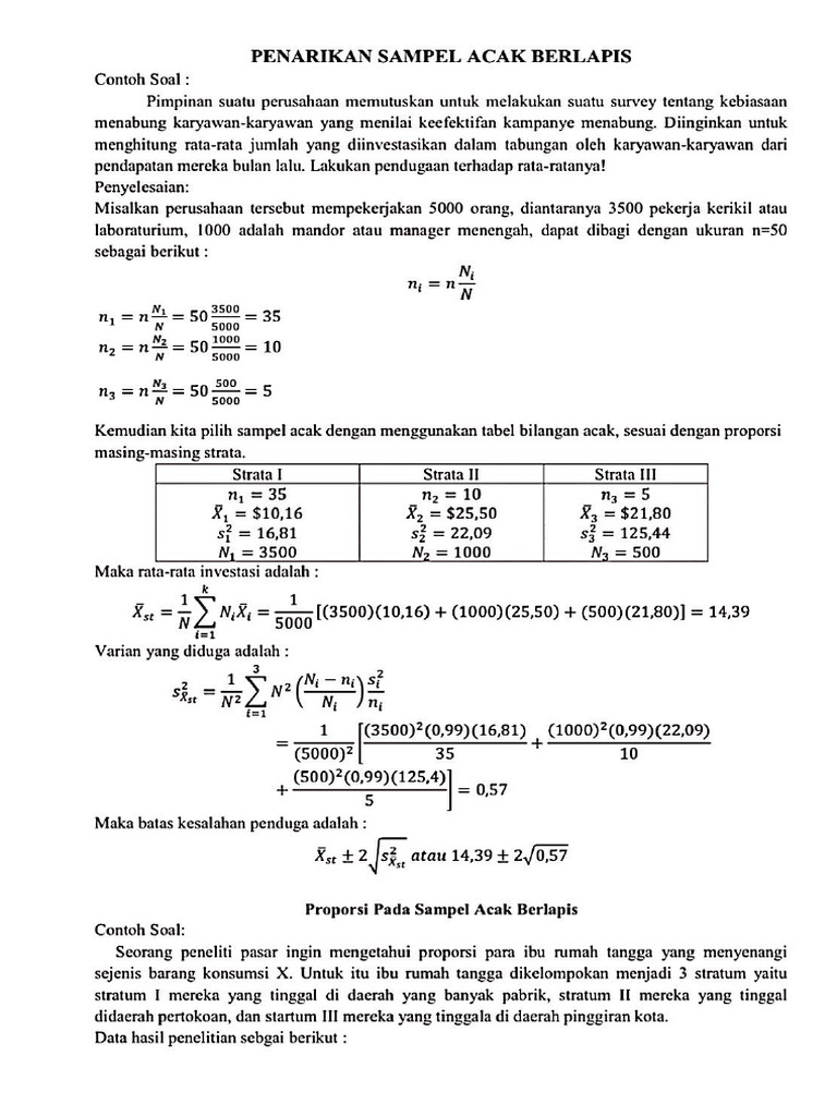 Diskusi 3 Metode Sampling | PDF Diskusi 3 Metode Sampling | PDF