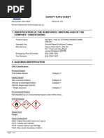 Mobil Delvac 15W-40 Safety Data Sheet | PDF | Viscosity | Chemistry