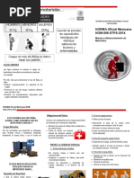 PLATICA DE 5 MINUTOS - Equipo de Proteccion | PDF | La seguridad