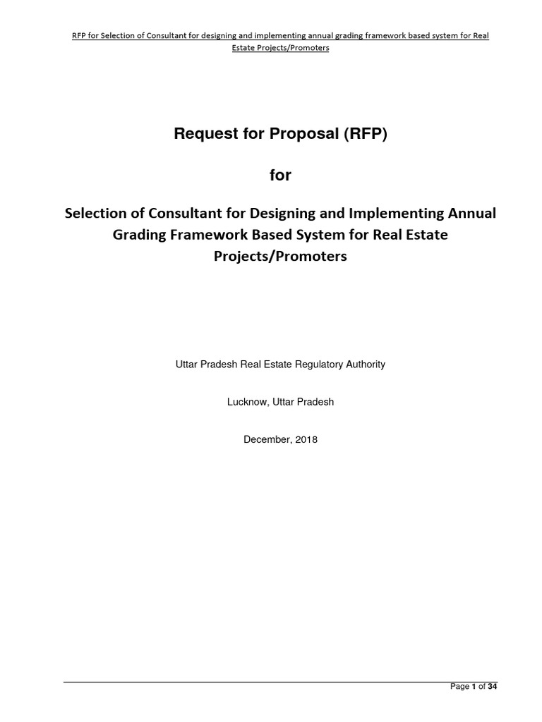 Grading System Final | PDF | Request For Proposal | Business