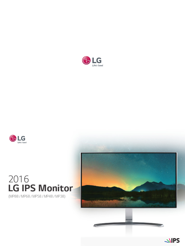 2016 IPS Monitor_Leaflet | PDF | Computer Monitor | Information And ...