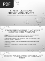 Stress and Crisis Management in Business | PDF | Occupational Stress ...