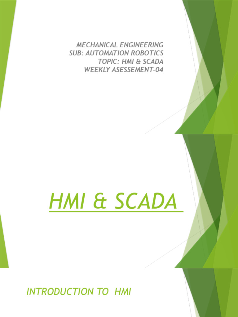 Hmi & Scada | Download Free PDF | Scada | User Interface