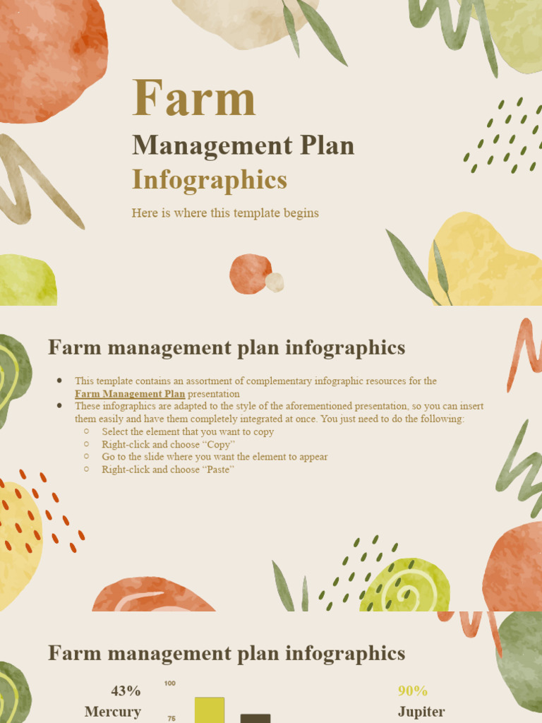 Farm Management Plan Infographics by Slidesgo | PDF | Planets | Planets ...