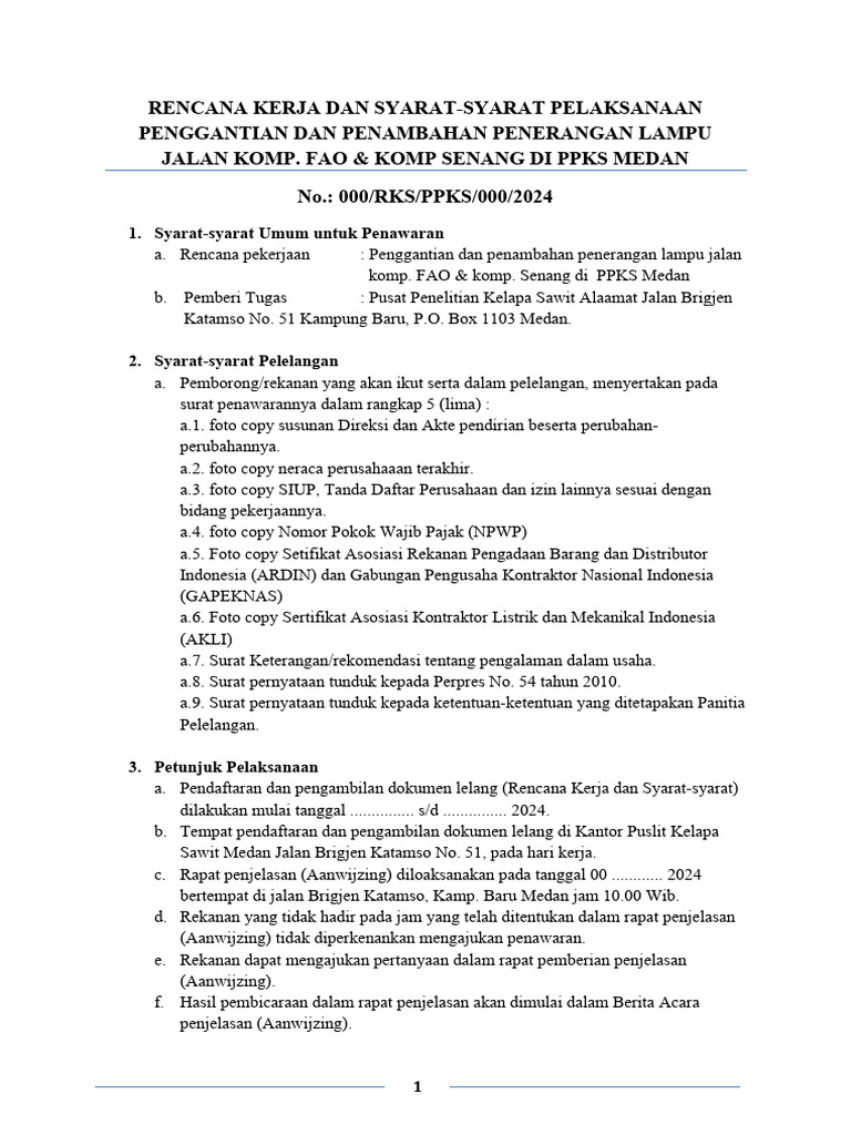 02.RKS Elektrikal Komplek | PDF