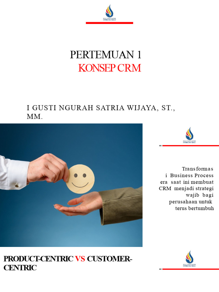 Pertemuan 1 CRM | PDF