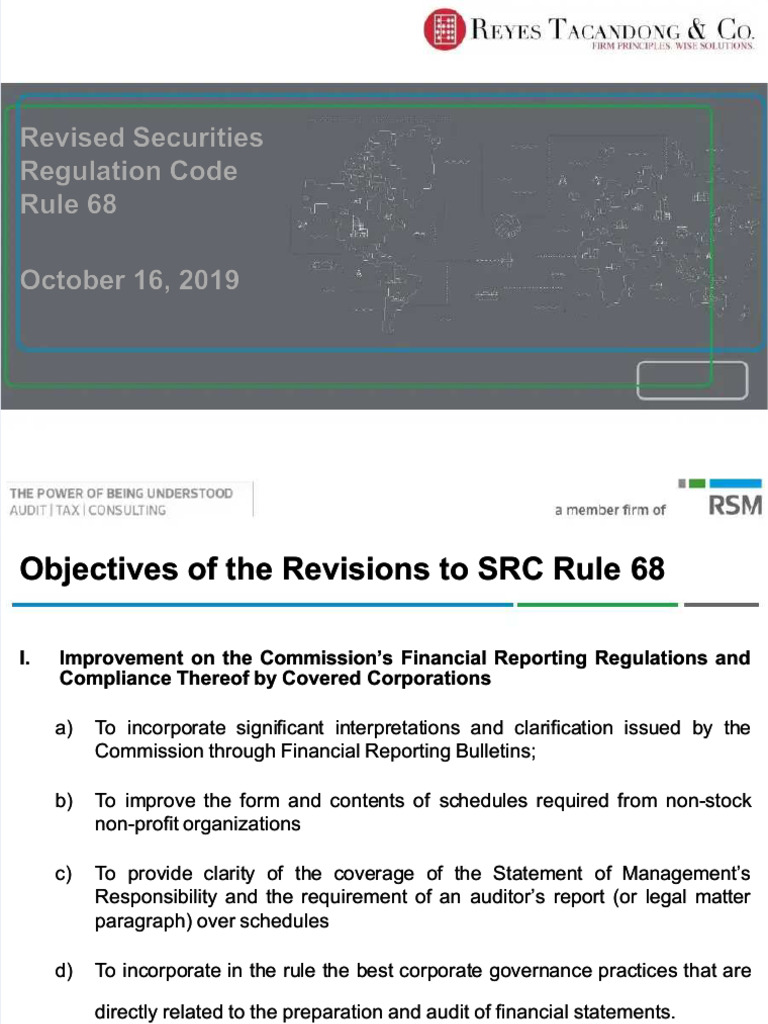 SRC 68 Reyes Tacandong | PDF