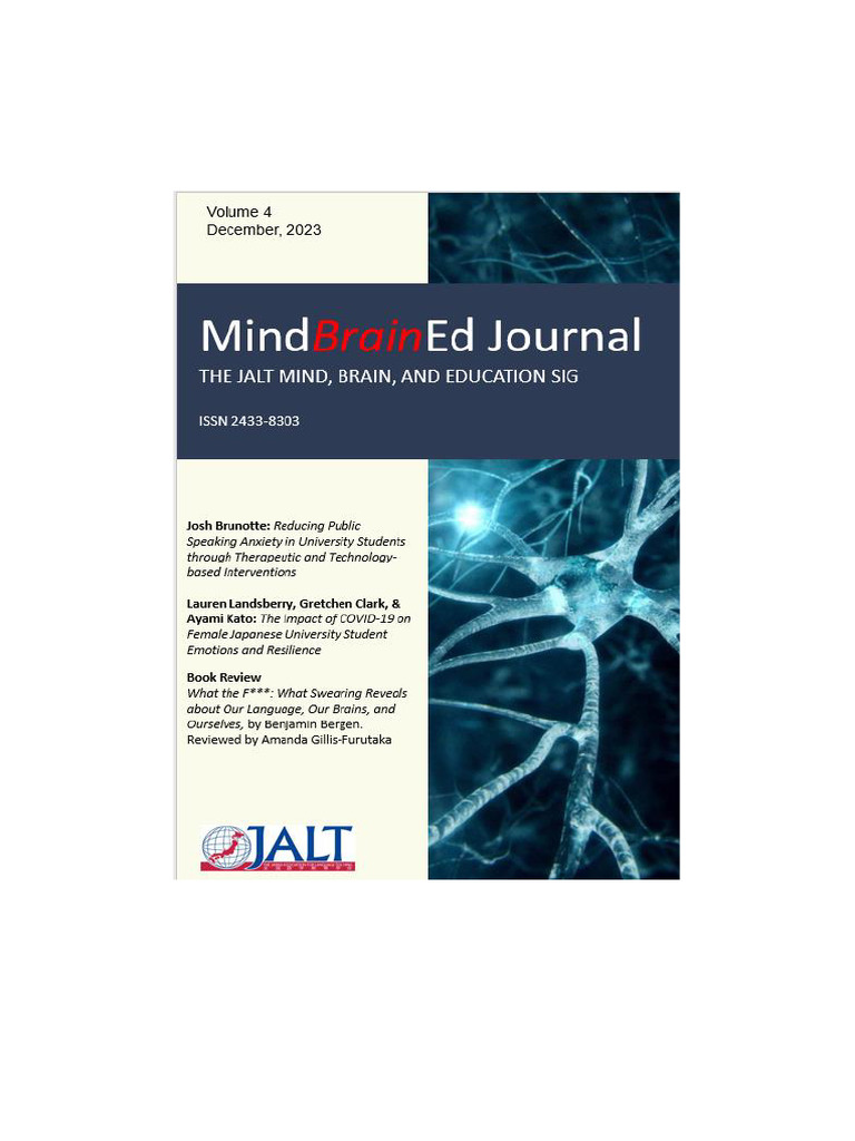 BRAIN Journal 4 Online Version | PDF | Psychotherapy | Cognitive ...