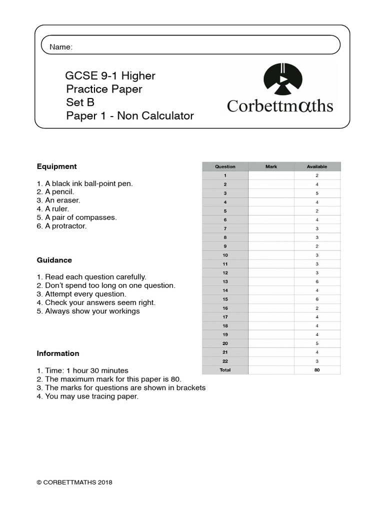 Math Test | PDF | Mathematics