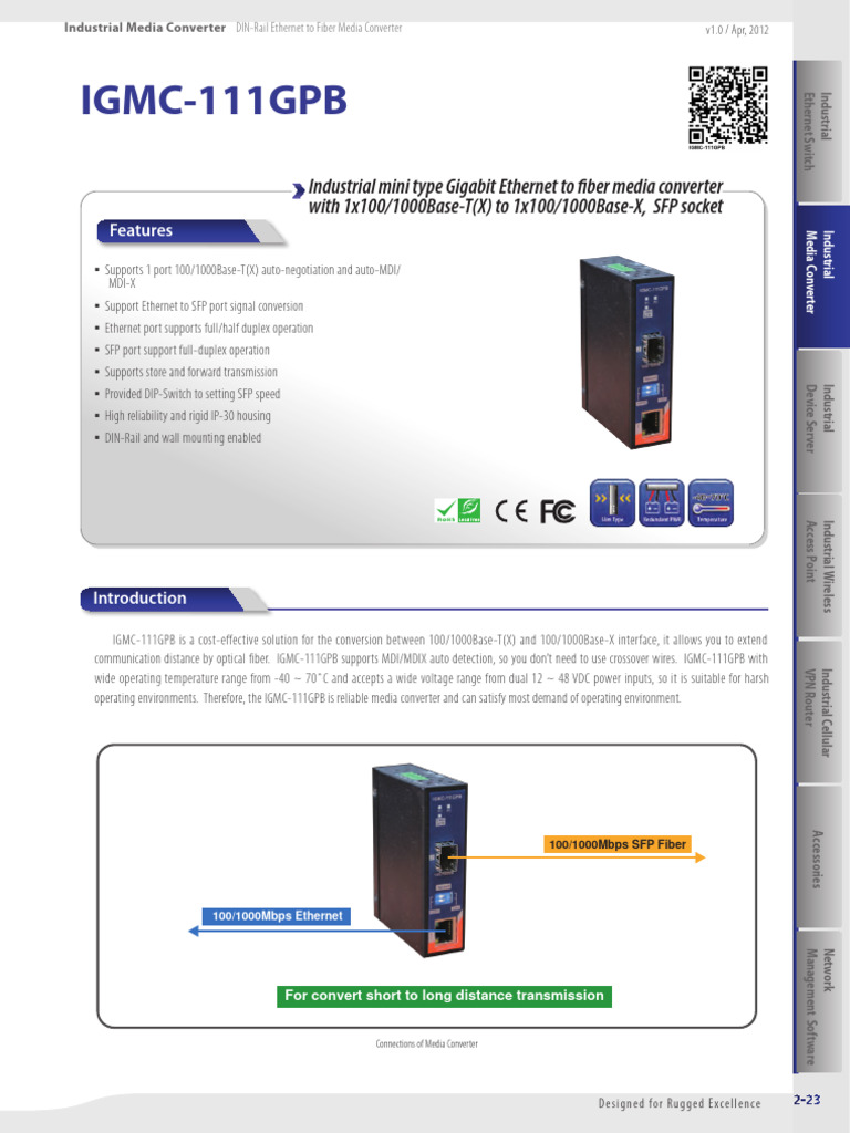 Datasheet Igmc-111gpb | PDF | Computer Engineering | Information And Communications Technology