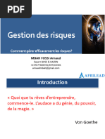 Support de Cours ISO 31000 V 2018 | PDF | Risque | Gestion des risques