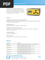 Capdis-S2+: Voltage Detecting System (VDS) For High Voltage | PDF ...