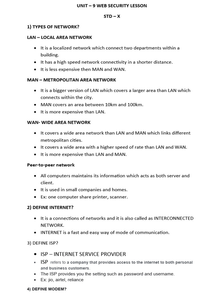 UNIT-9 web security | PDF | Computer Network | Blog