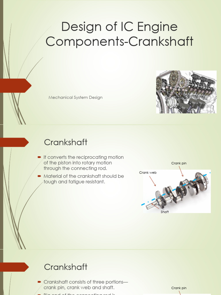 Design of Crankshaft | Download Free PDF | Rotating Machines | Engine ...
