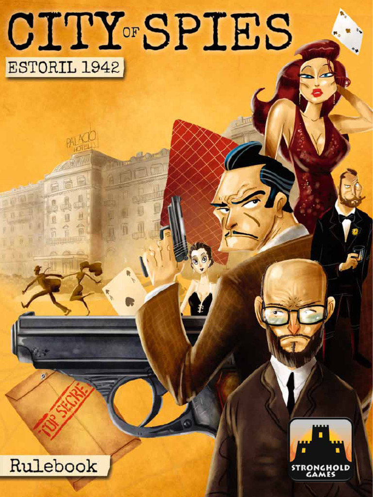 Estoril Spy Board Game Rules | PDF | Board Games | Tabletop Games