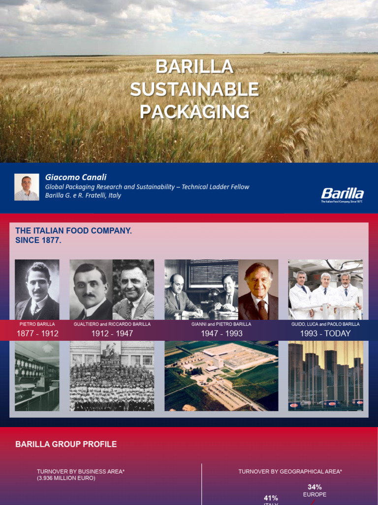 Barilla Sustainable Packagin - Canali | PDF | Recycling | Reuse