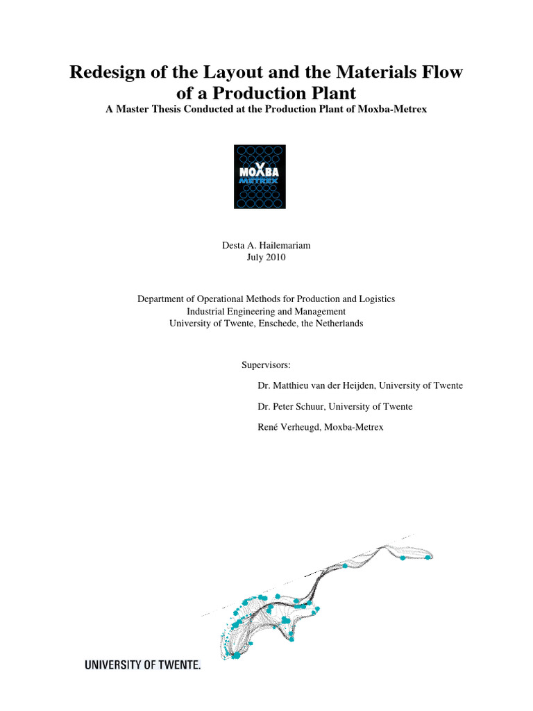 Production Plant Layout Optimization | PDF | Logistics | Warehouse