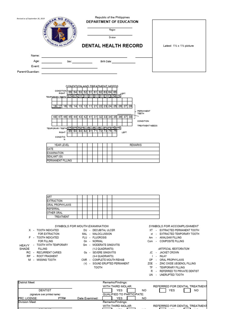 2020 Dental Certificate | PDF | Human Tooth | Dentist