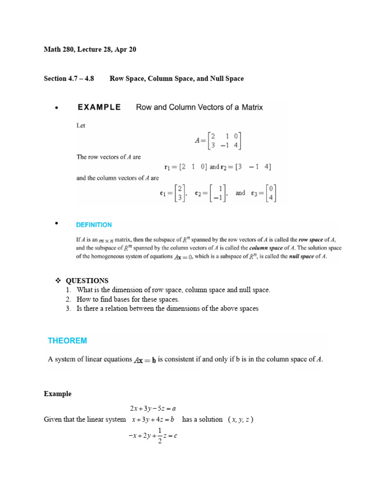 Lecture 28, Apr 20 | PDF