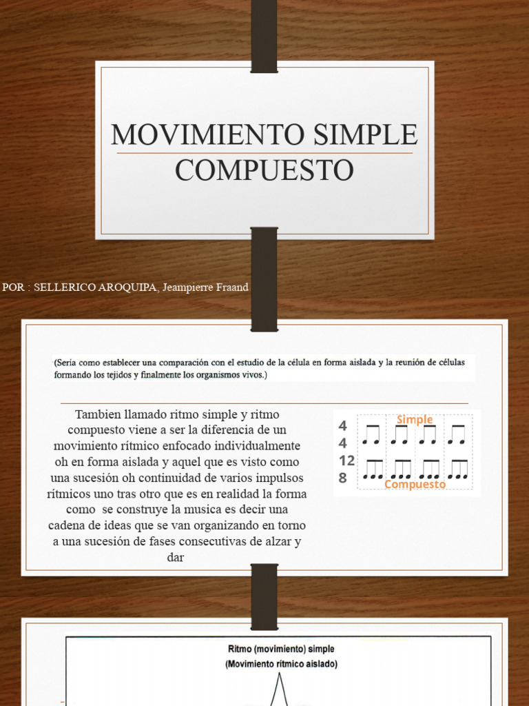 Ritmo Simple y Compuesto | PDF | Arte