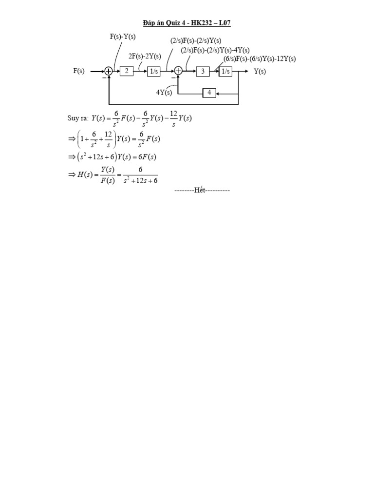 Dap An Quiz4 L07 | PDF