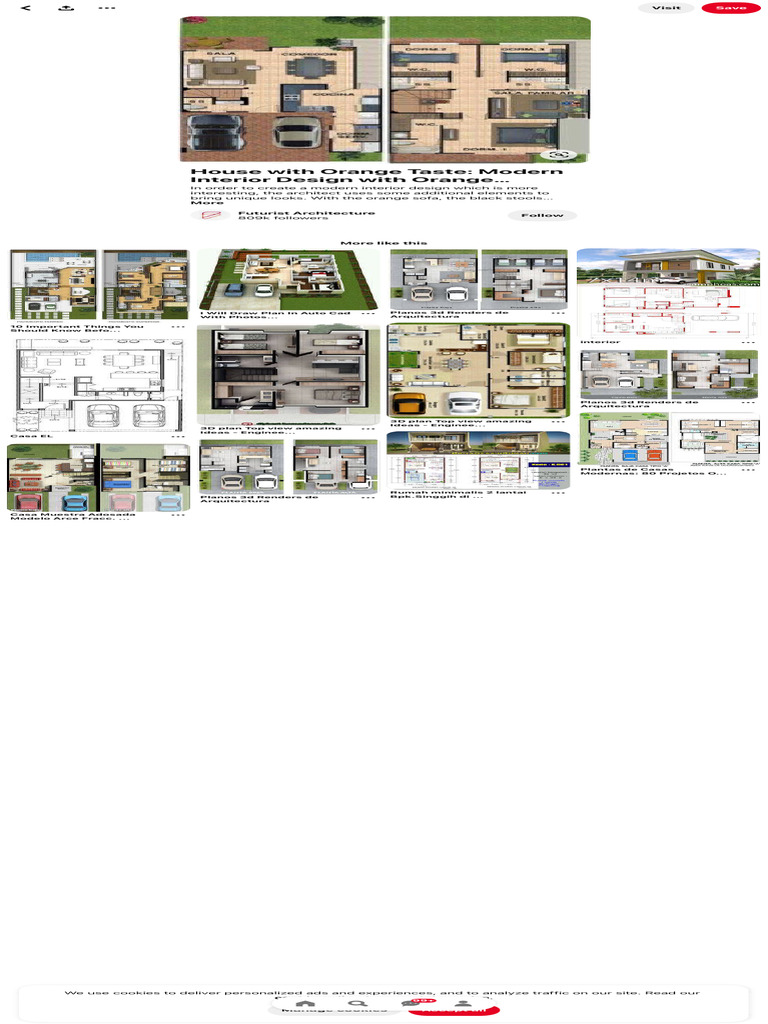 Planos de Casas de 120 Metros Cuadrados House Design, Modern Exterior ...