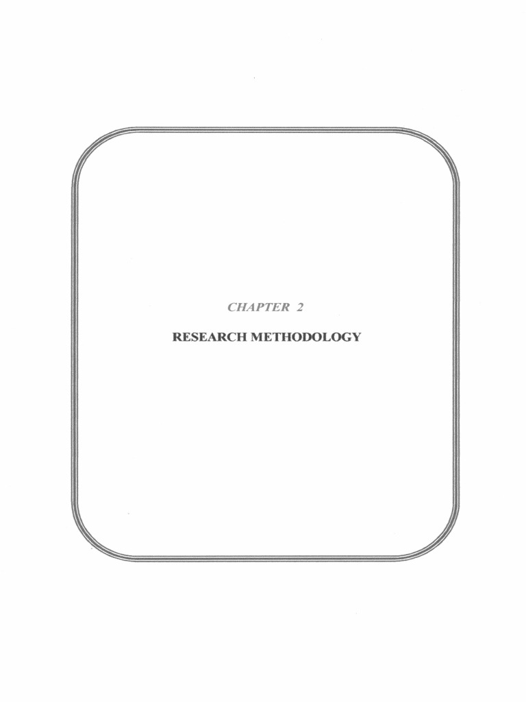 007 Chapter 2 Pdf Survey Methodology Questionnaire 4690