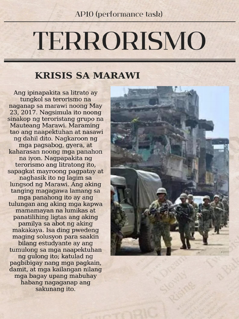 Ap10 (PT) Terrorismo | PDF