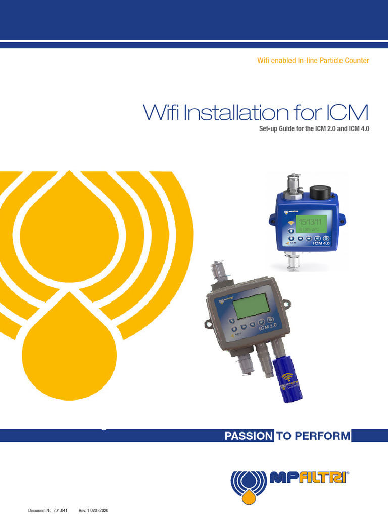 ICM4 0wifisetupguide | PDF | Wi Fi | Computer Network