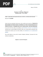 Attestation de Référence Professionnelle | PDF