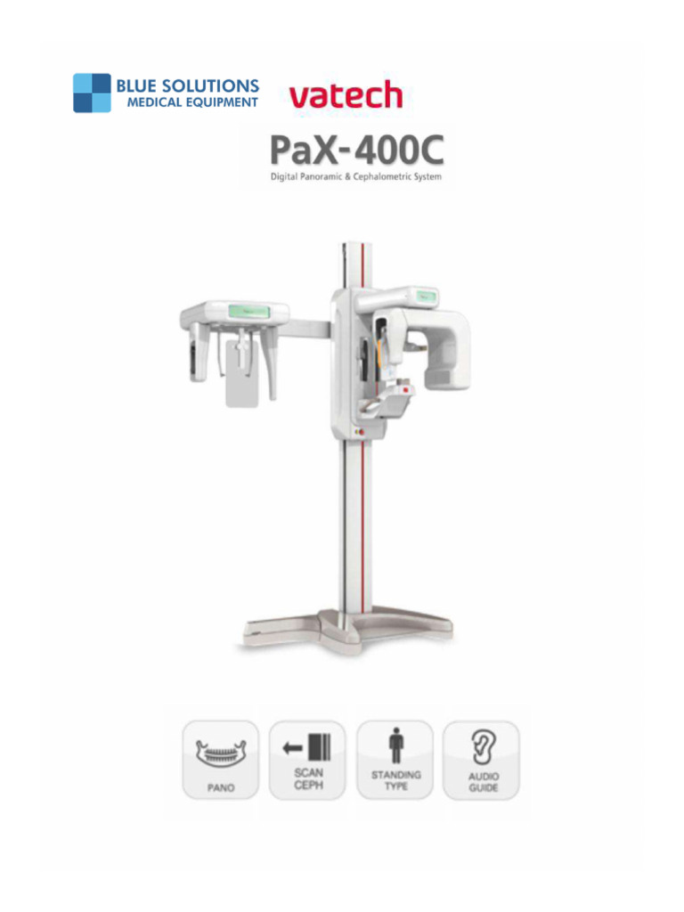 Vatech Pax 400 Pano &ceph Dental X Ray | PDF