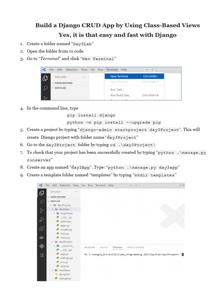Class Based View | PDF | Computer Science | Software Development