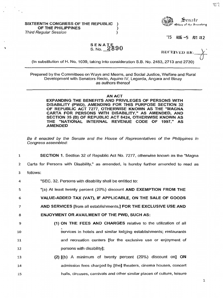 No. lS90: Third Regular Session) | PDF | Government | Taxes