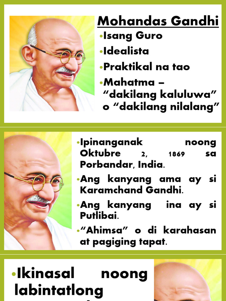 Fil9 Mahatma Gandhi | PDF
