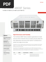 Datasheet Fortigate FG-2600F | PDF | Computer Security | Security