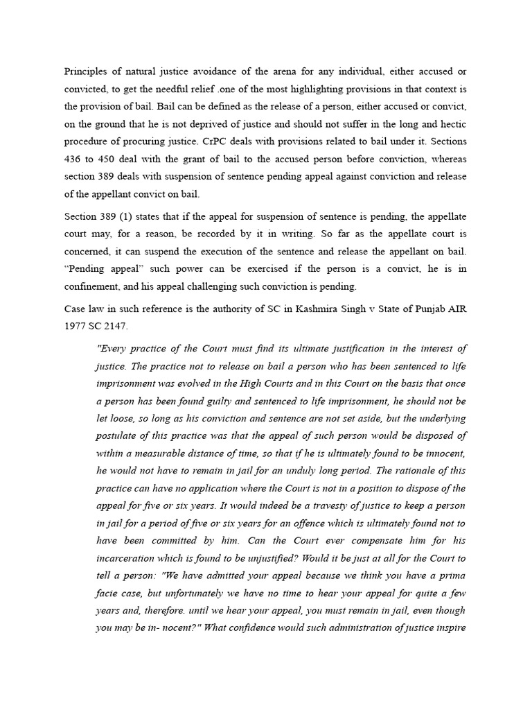 Bail | PDF | Bail | Appeal