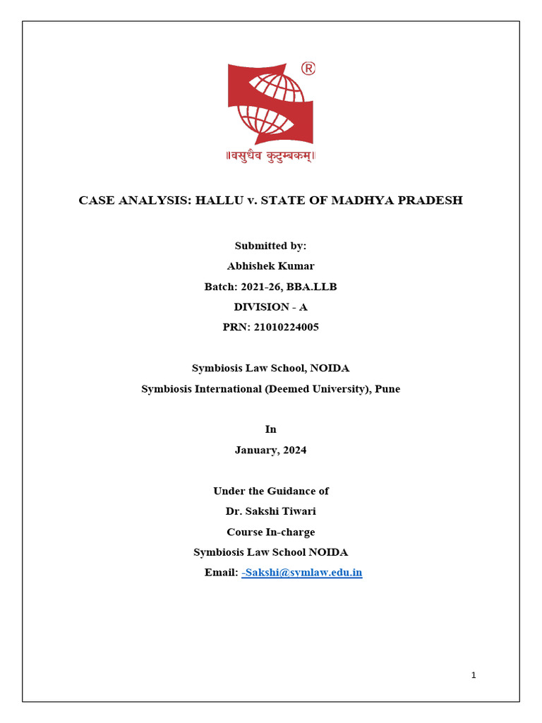 CASE ANALYSIS Criminal Law Practice | PDF | Witness | Acquittal