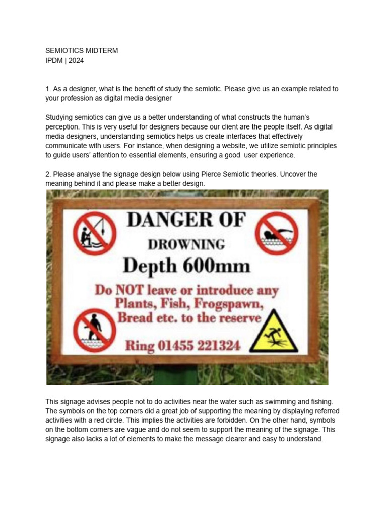 UTS Semiotics | PDF | Semiotics | Symbols