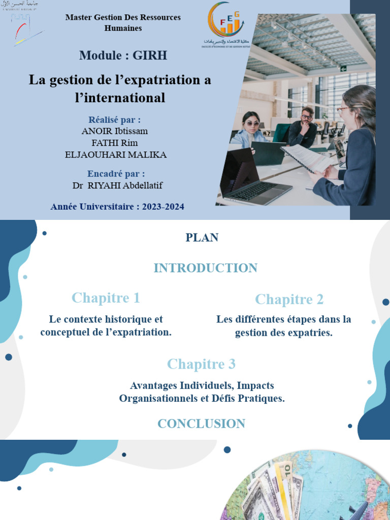 Gestion de l'Expatriation Internationale | PDF | la communication ...