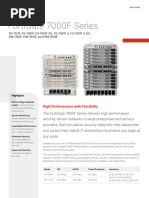 Datasheet Fortigate FG-2600F | PDF | Computer Security | Security
