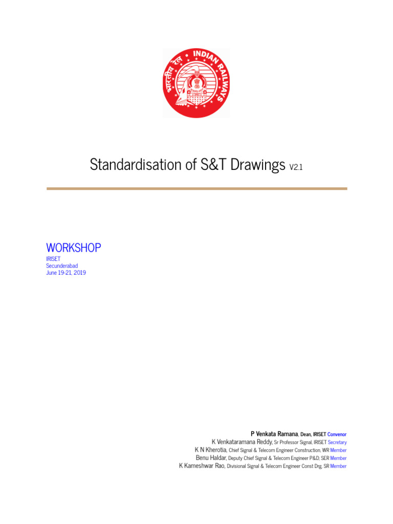 Standardisation of S&T Drawings V2.1 | PDF | Formal Verification ...