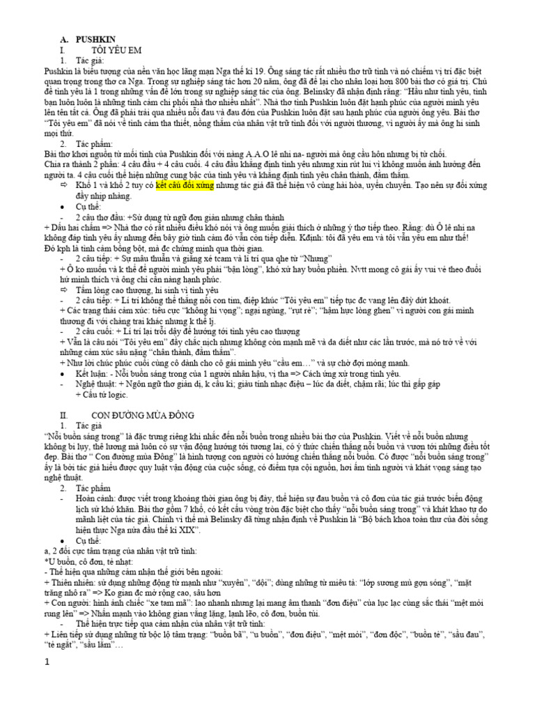 Tài Liệu VH Nga | PDF