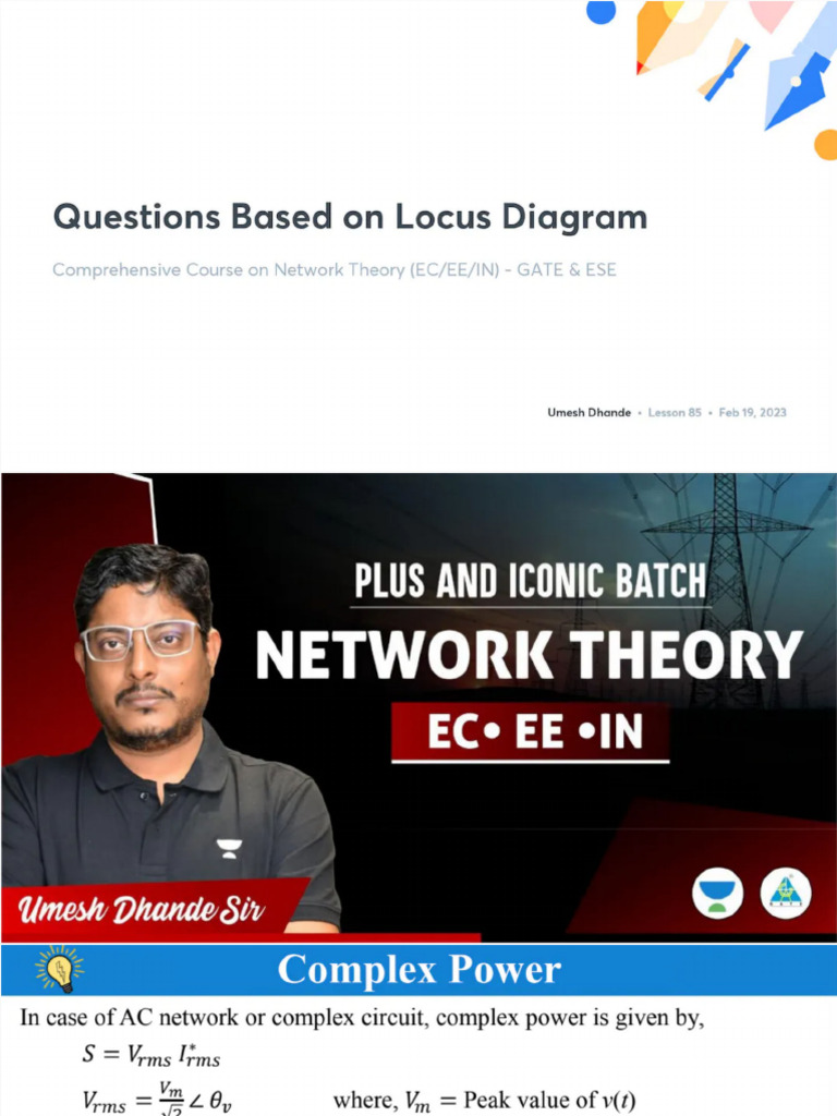 Questions Based On Locus Diagram With Anno | PDF