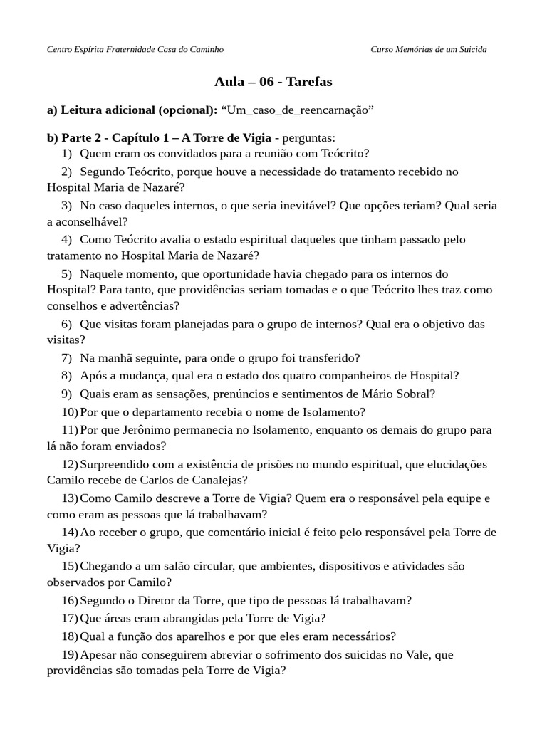 aula_06_tarefas | PDF