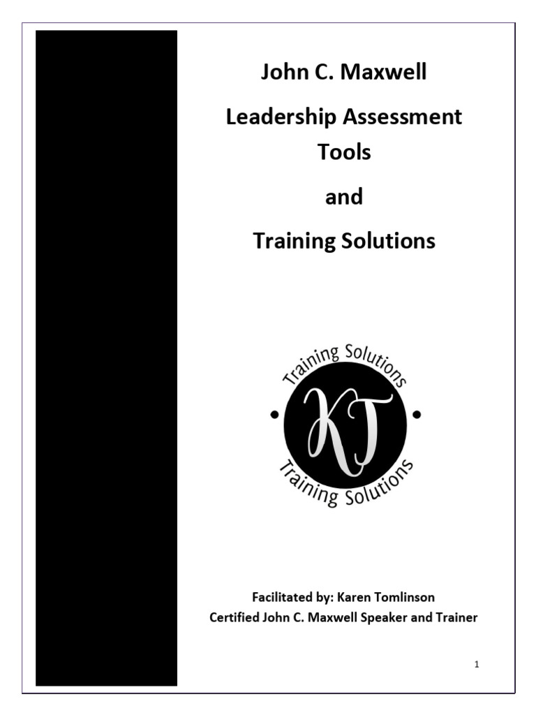 Leadership Assessment Pdf Leadership Personal Development