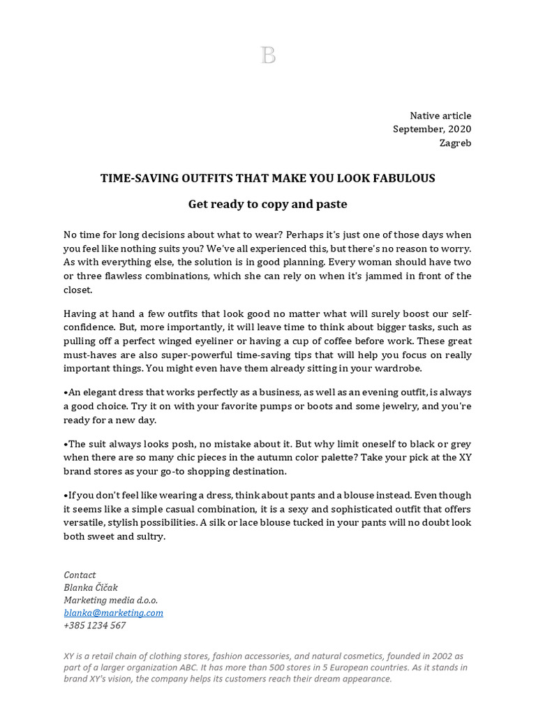 PORTFOLIO Blanka Čičak Eng | PDF | Cosmetics | Brand