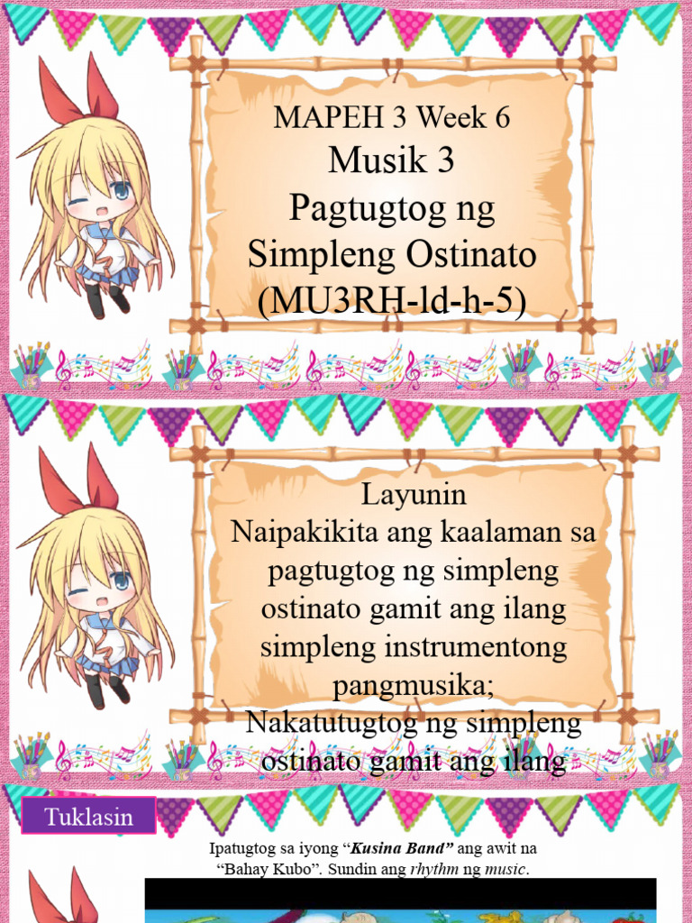Mapeh 3 Week 6 | PDF