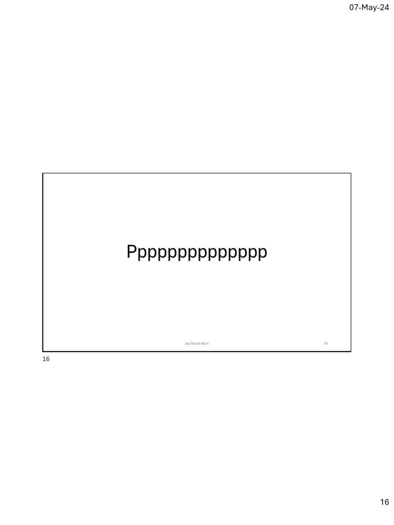 PPPPPPPPPPPPPP: Jay Shree Ram 16 | PDF