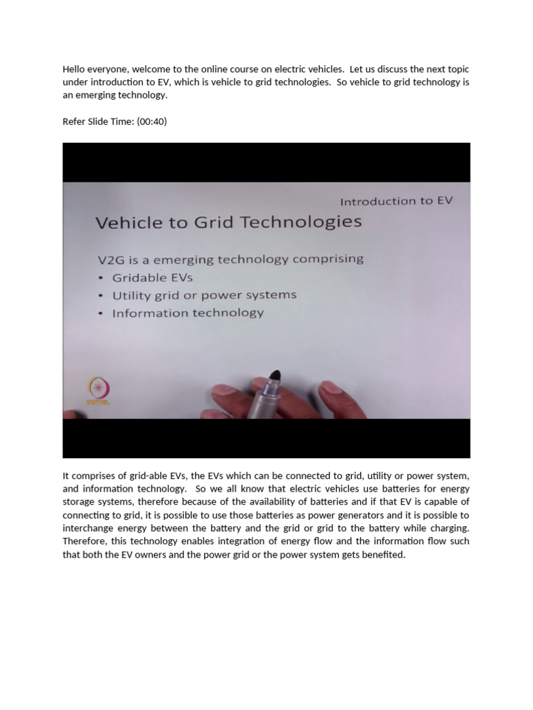lec7 | PDF | Electric Vehicle | Electrical Grid