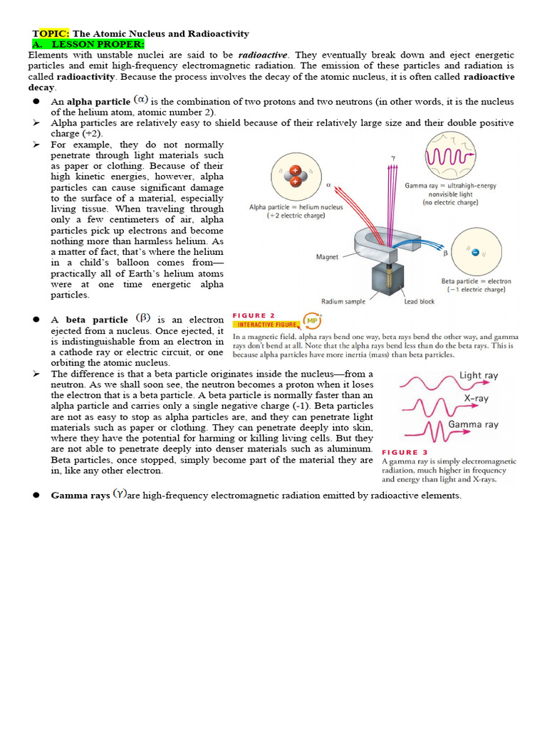 General Physics | PDF | Radioactive Decay | Atomic Nucleus